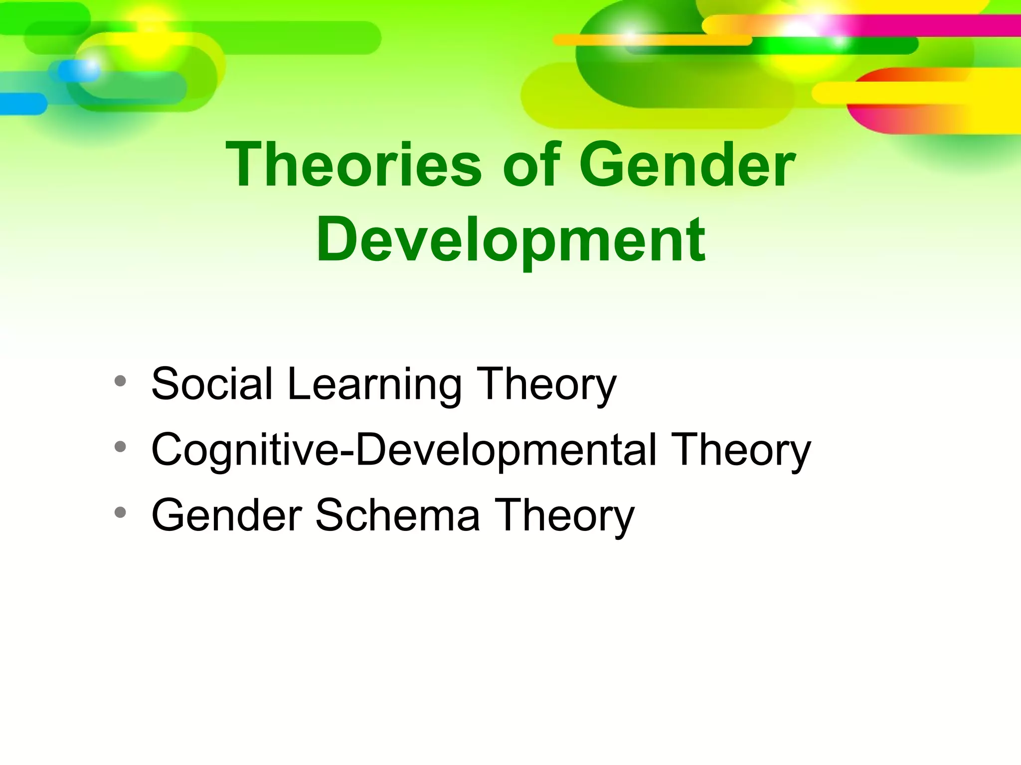 Gender and Development | PPT