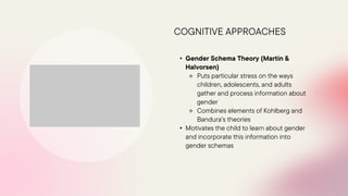 Gender Development Powerpoint Slides Psychology of Adolescents | PPT