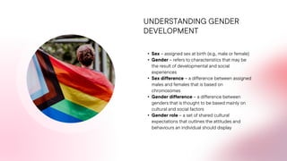 Gender Development Powerpoint Slides Psychology of Adolescents | PPT