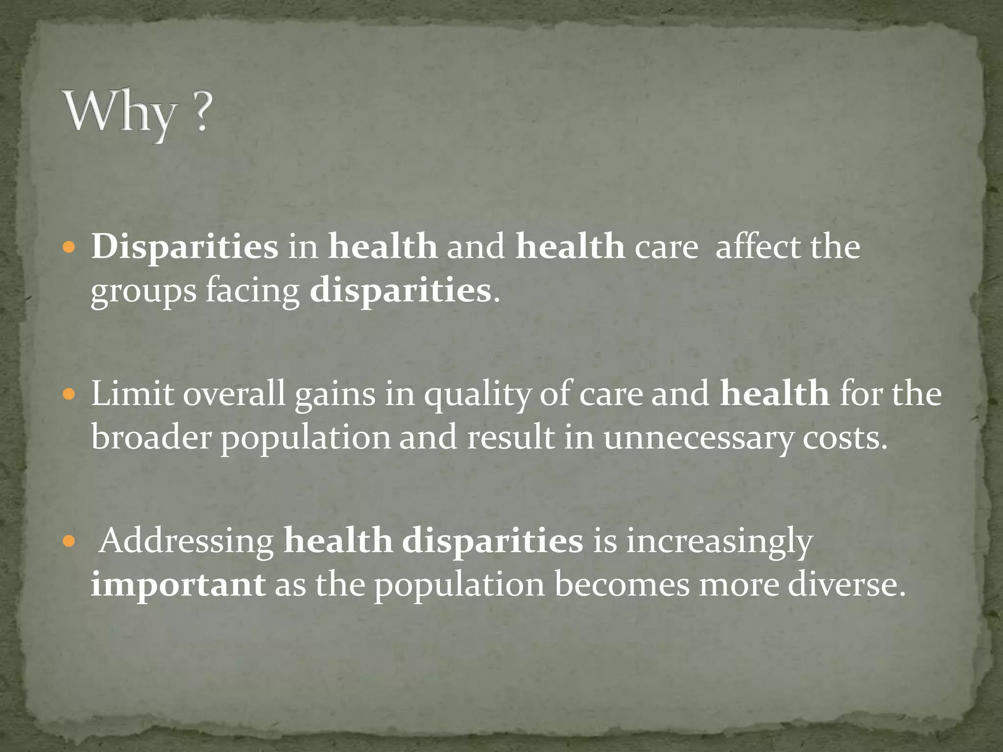 Gender differences in healthcare | PPTX
