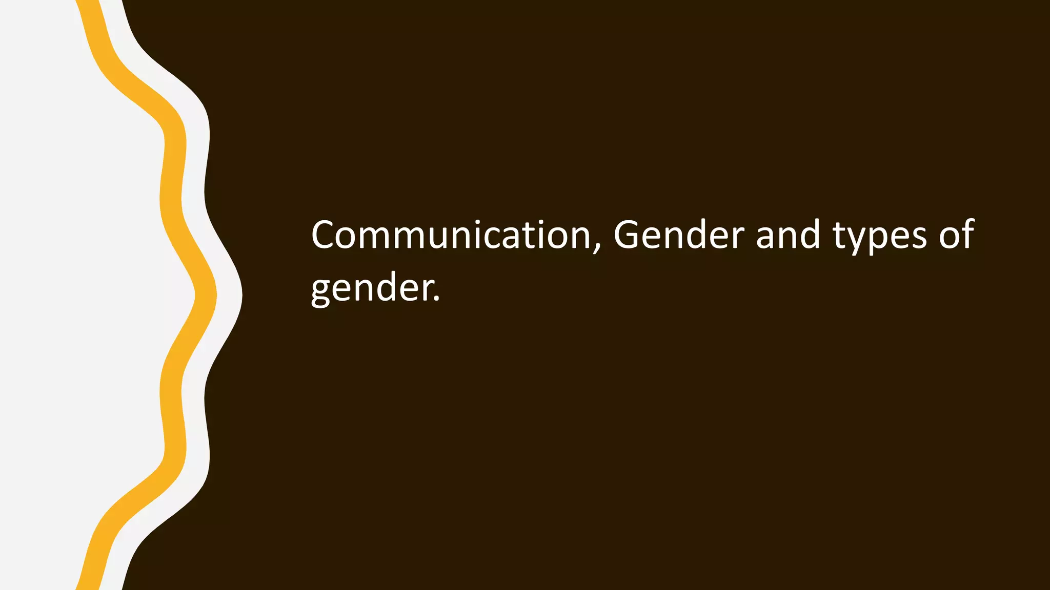 Gender difference in communication | PPTX