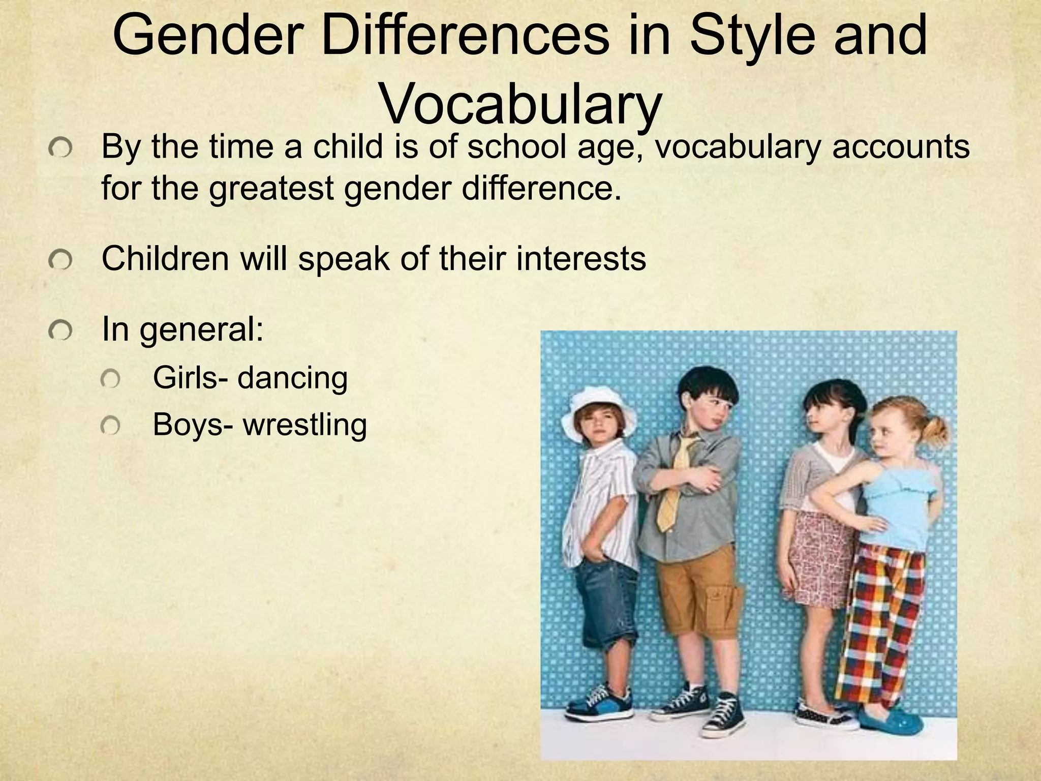 Gender differences | PPTX