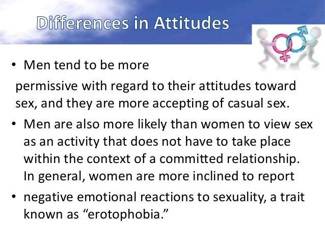 Gender Differences In Developing Sexual Values And Attitudes