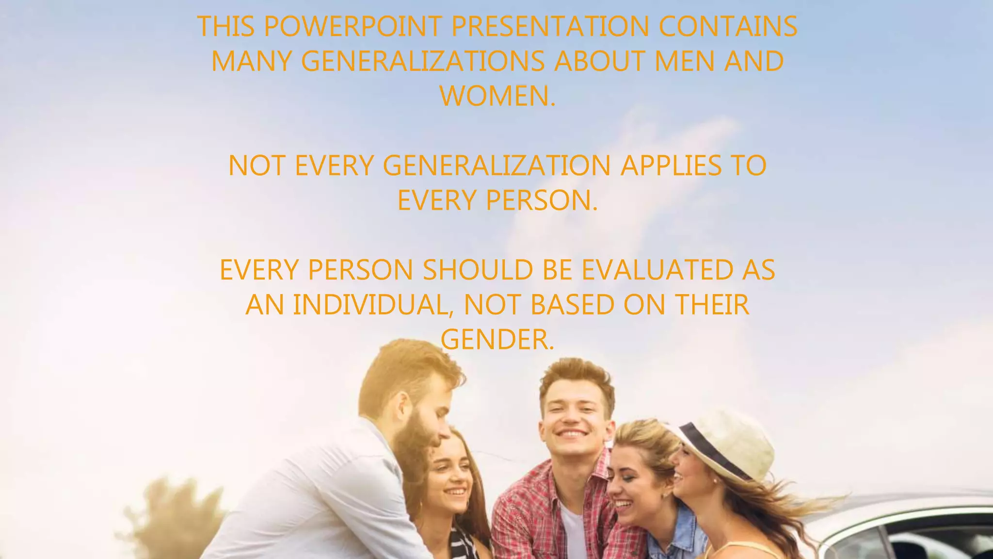 Gender Differences (Comprehensive) PowerPoint Presentation 170 slides ...