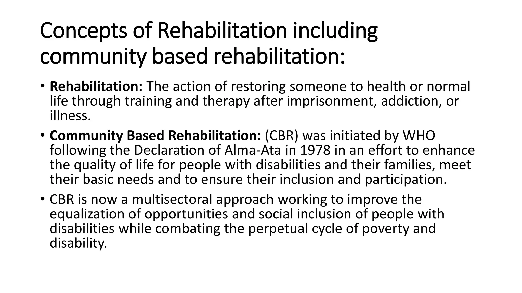 Gender, disability and rehabilitation | PPTX