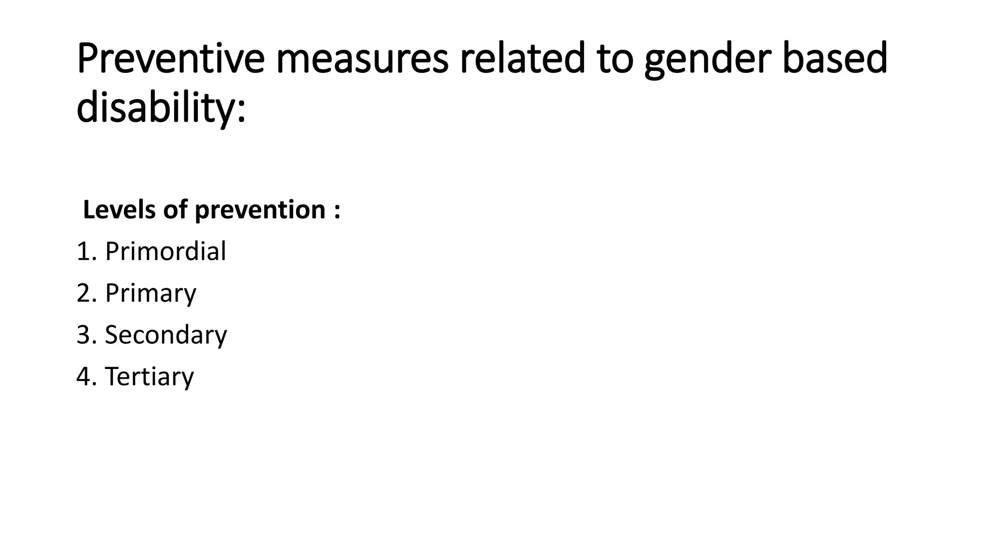 Gender, disability and rehabilitation | PPT
