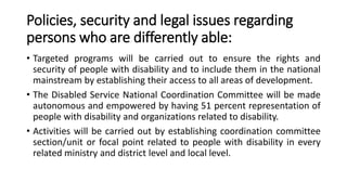 Gender, disability and rehabilitation | PPTX