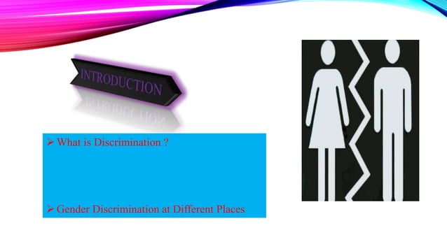 Gender discrimination | PPT
