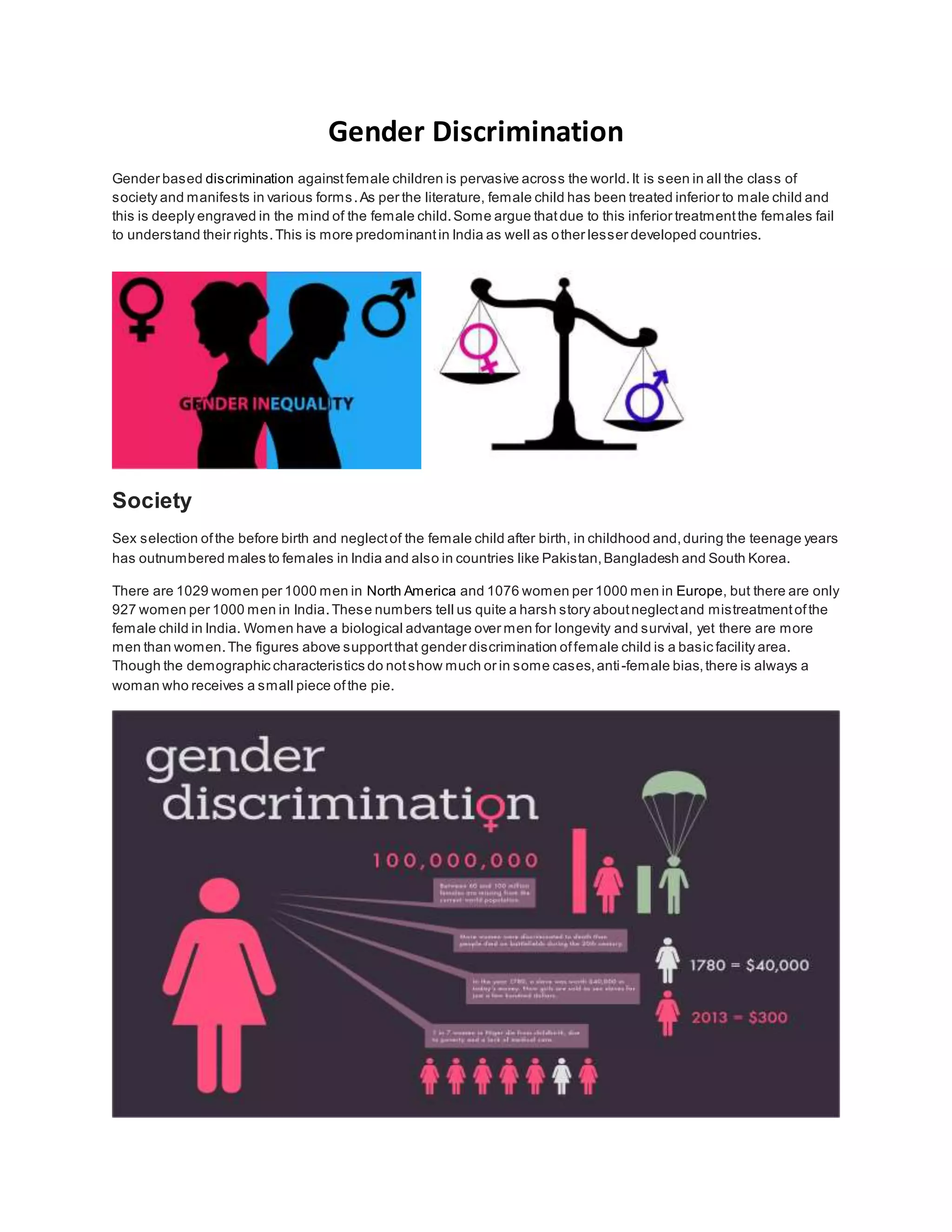 Gender discrimination | DOCX