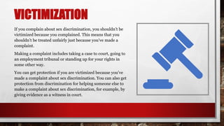 Gender discrimination | PPT