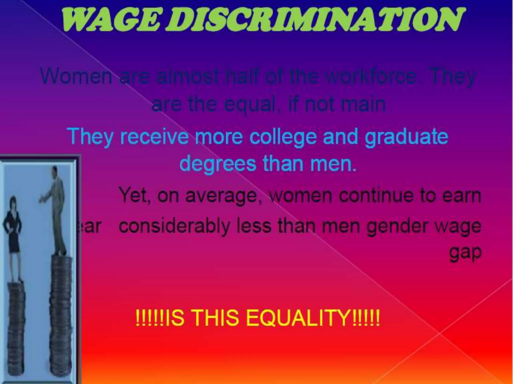 Gender discrimination ppt | PPT