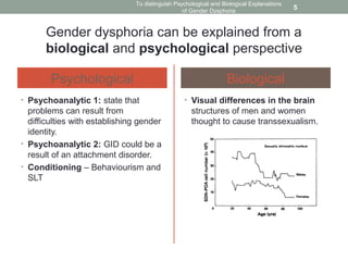A2 Psych Gender dysphoria | PPT