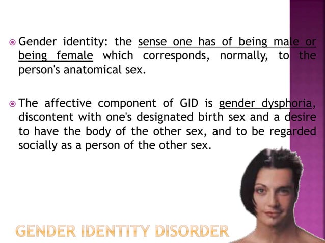 Gender dysphoria OR GENDER IDENDITY DISORDER DSM 5 | PPTX | Hormonal ...