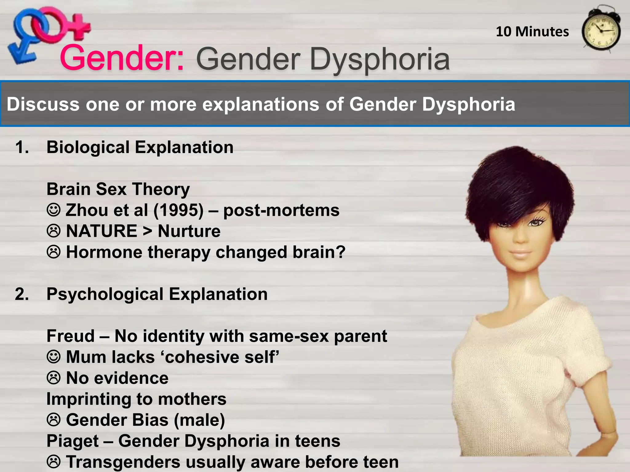 Gender dysphoria | PPTX