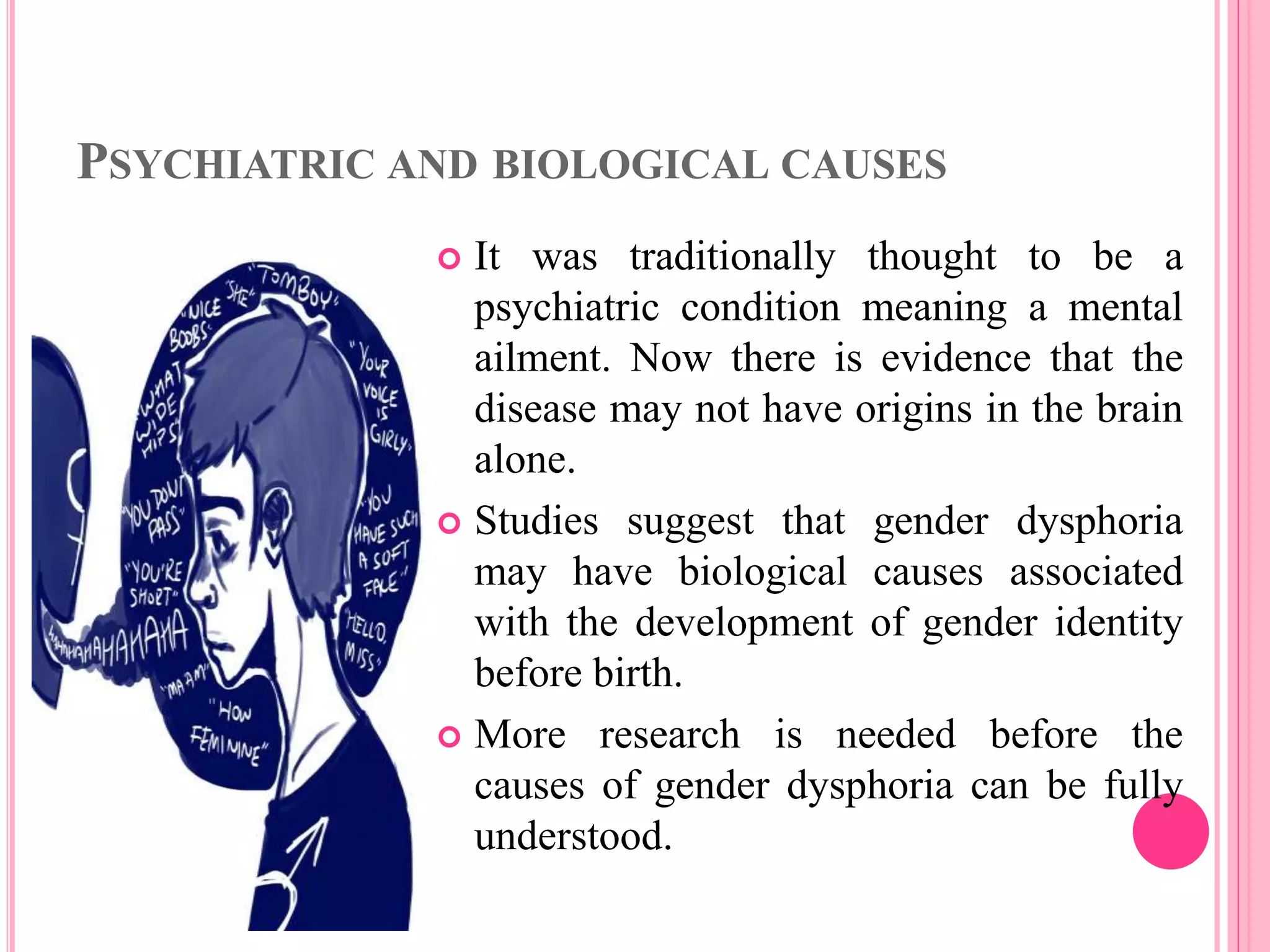 Gender dysphoria | PPTX