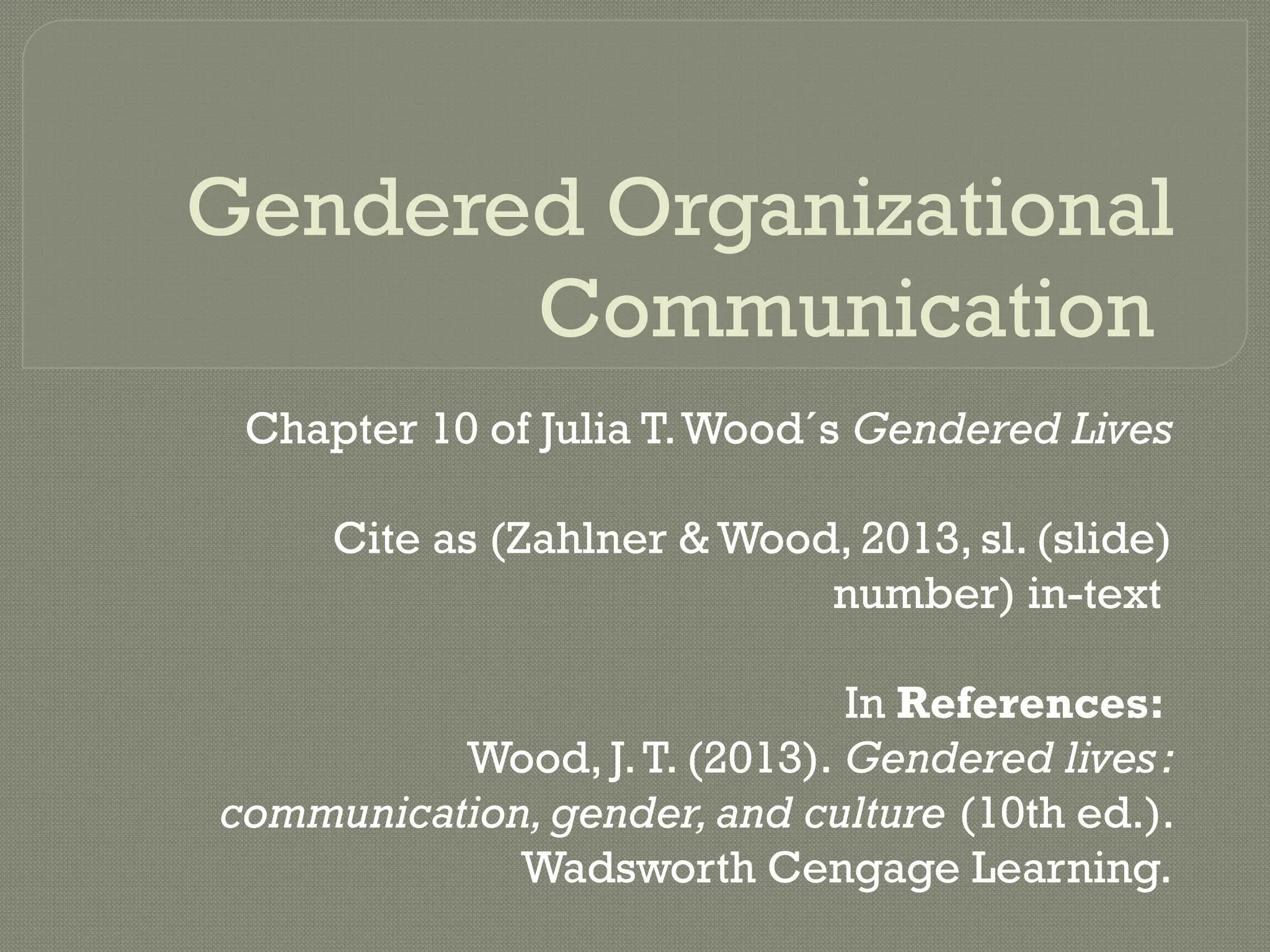 Gendered Organizational Communication.pptx