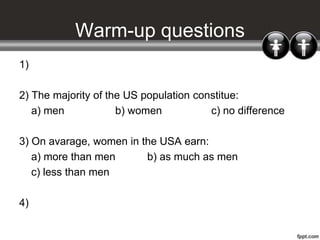 Gender equality | PPTX