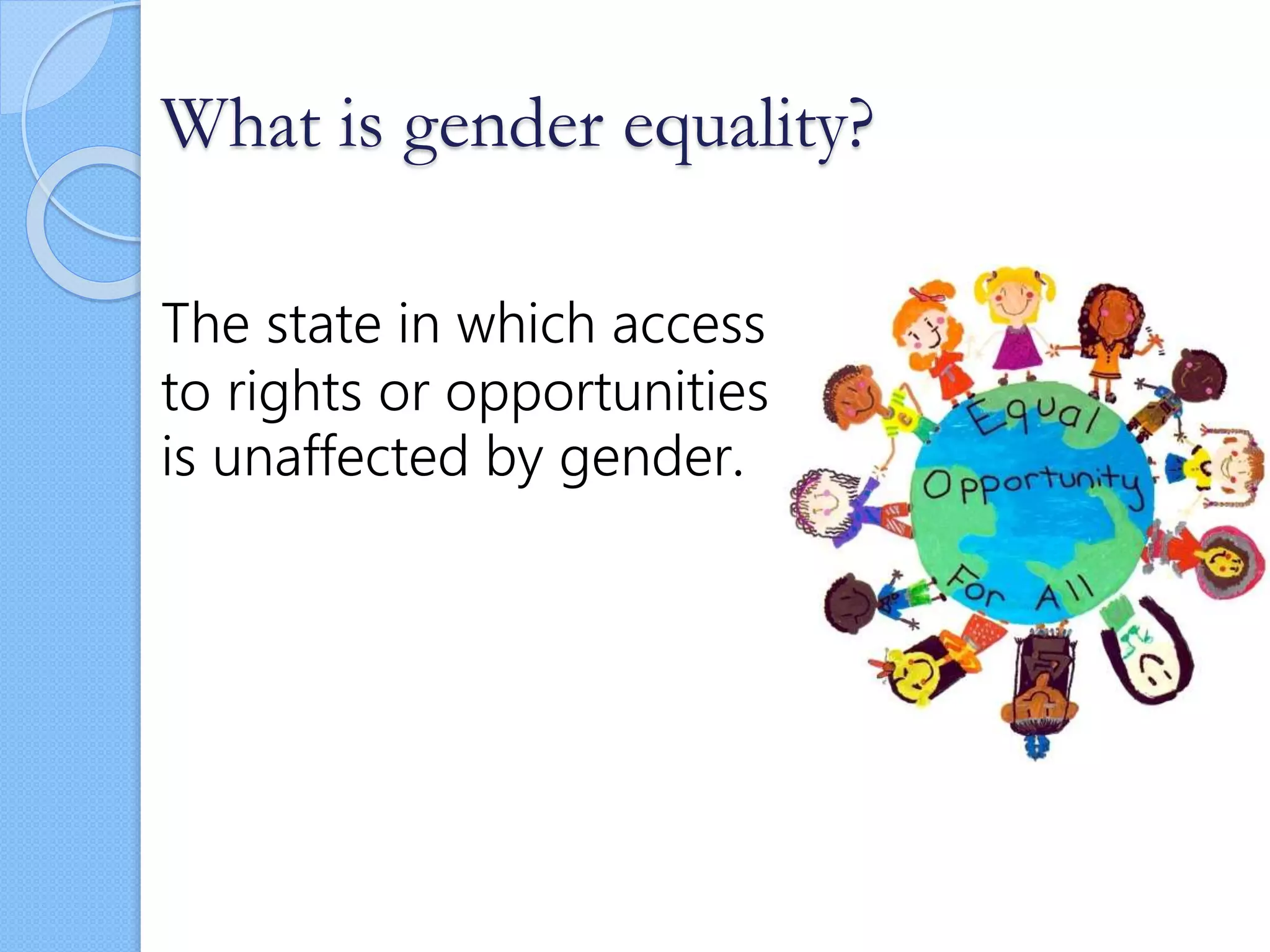 Gender Equality | PPTX