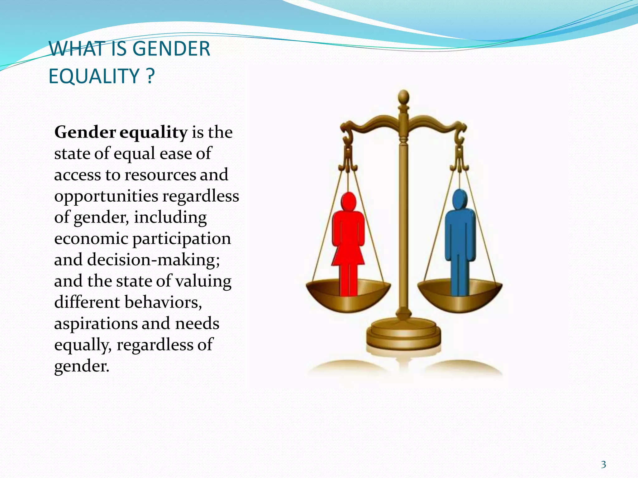 Gender equality and Equity | PPTX