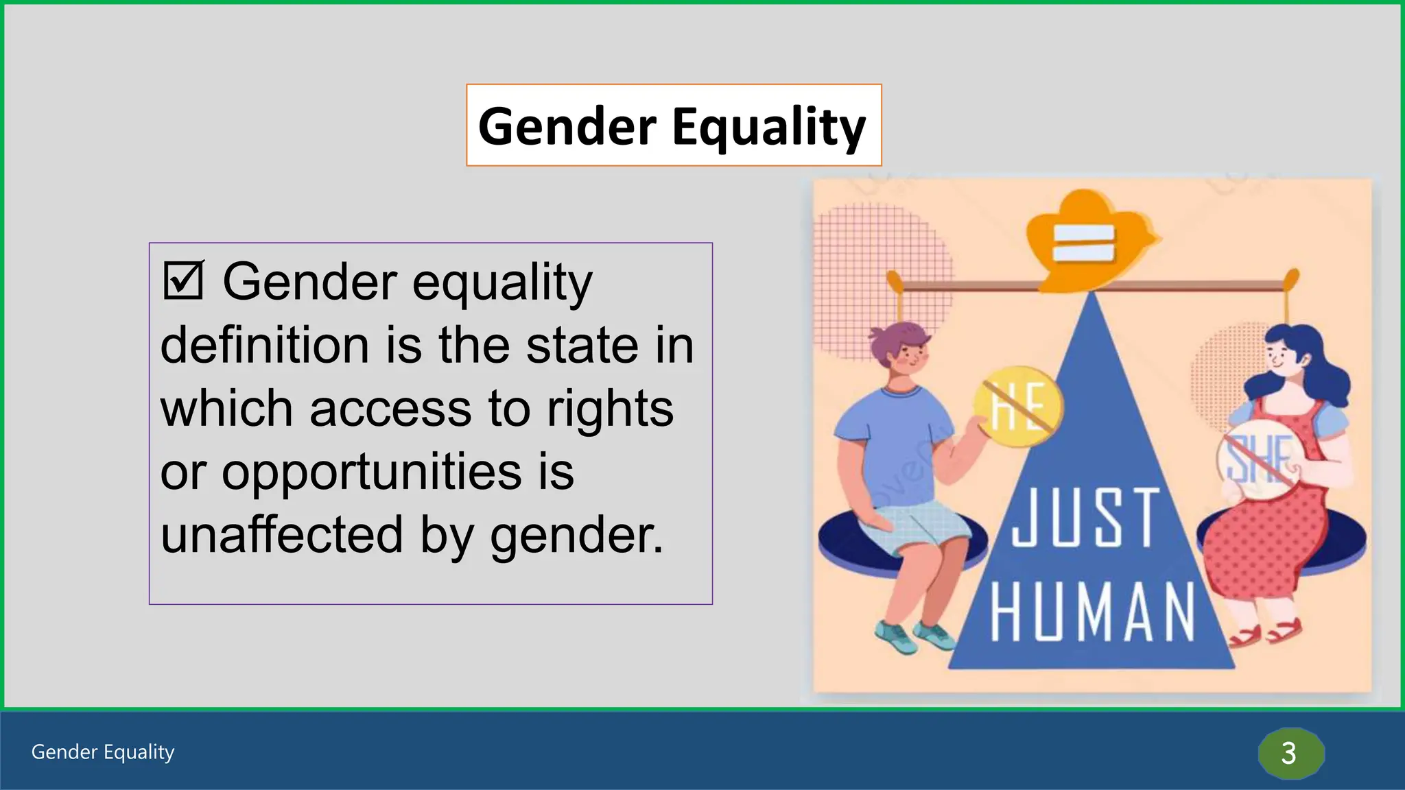 An overview on Gender Equality in Bangladesh with Importance. | PPT