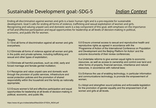 Gender Equality-Sustainable Development Goals-5 | PPTX