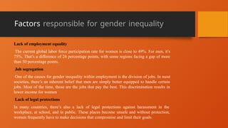Gender Equality (1Vey imp presentation by mr unknown 69pptx | PPTX