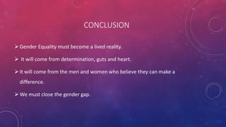 Gender Equality and India.pptx