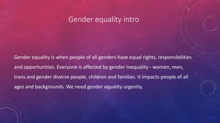 Gender Equality and India.pptx