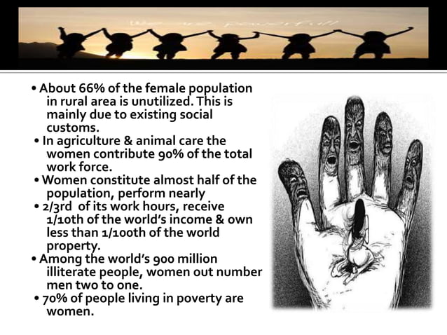 Gender equality and women empowerment | PPTX | Hinduism | Religion ...