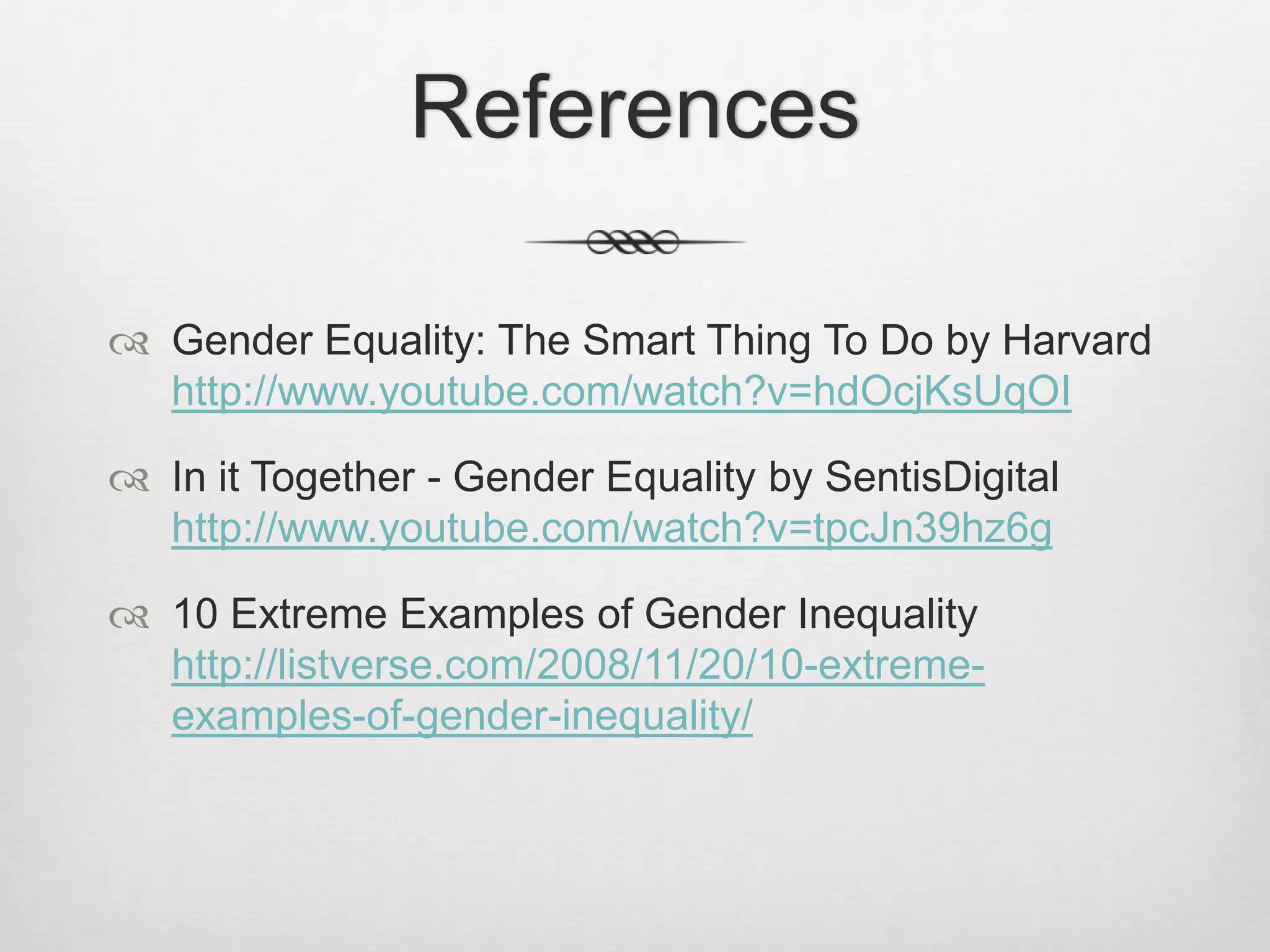 Gender Equality | PPTX