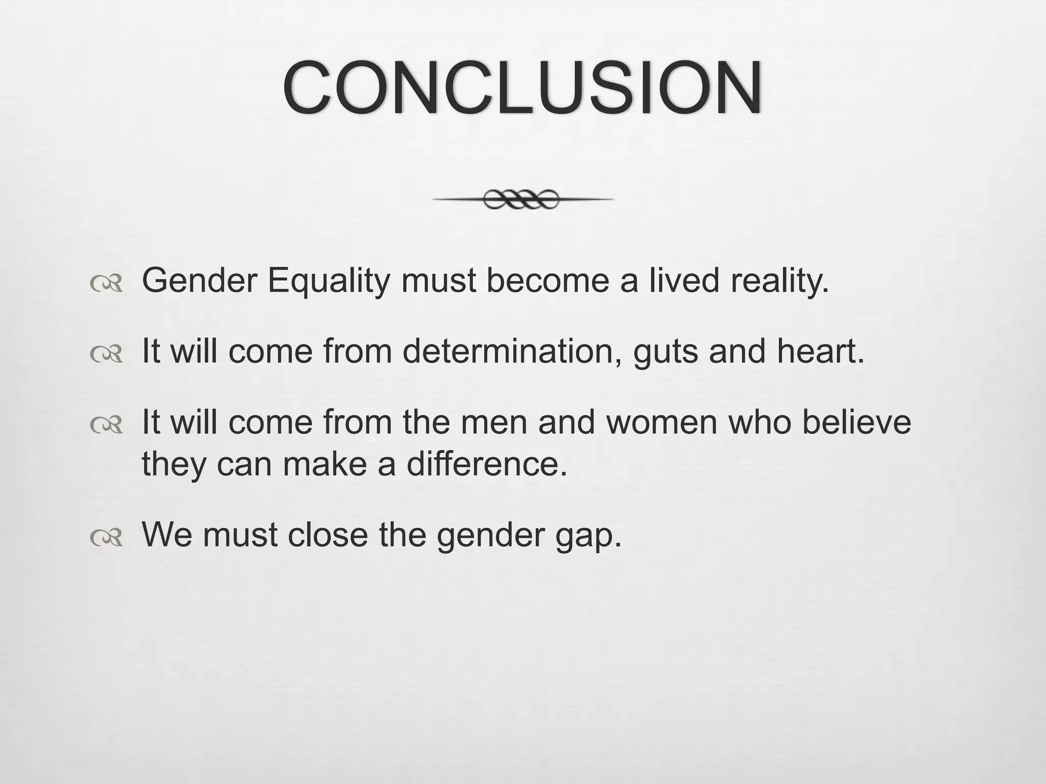 Gender Equality | PPTX