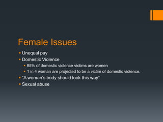 Gender Equality in America’s Society | PPTX