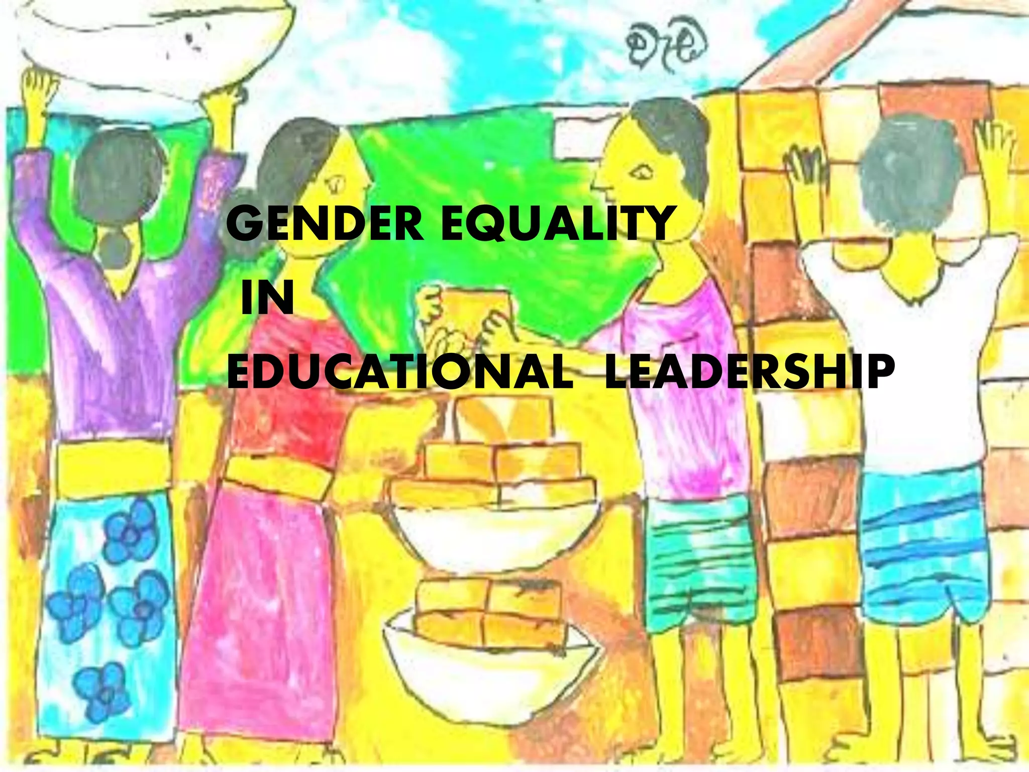 Gender equality in educational leadership | PPT