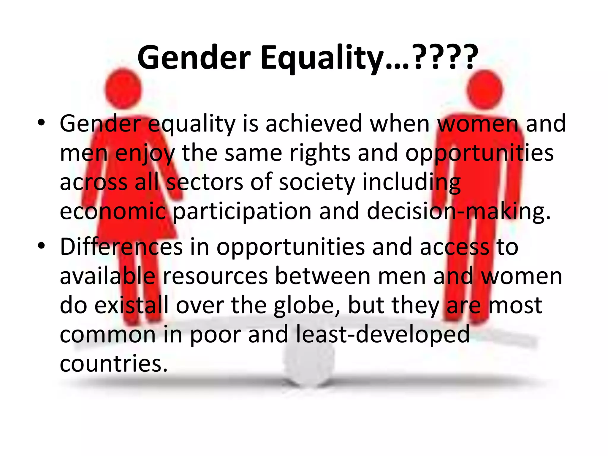 Gender equality in educational leadership | PPT | Free Download