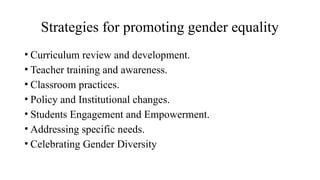 Gender Equality and gender inequality in School.pptx