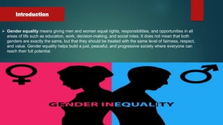 Gender Equality in rural sociology and their impacts | PDF