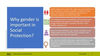 Gender equality and social protection | PPTX