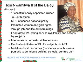 Traditional Leaders: Champions of Gender Equality | PPT