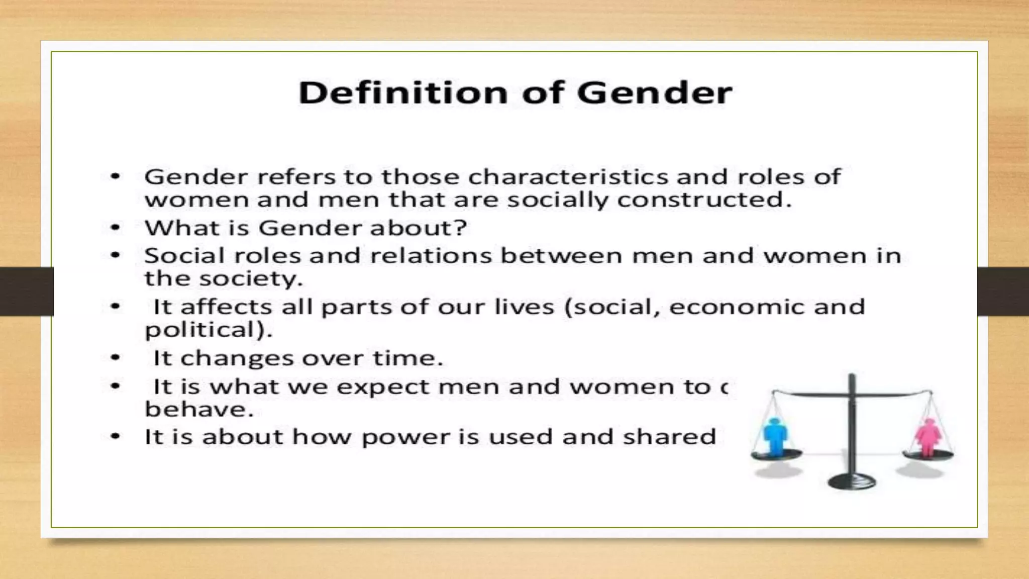 Gender equality | PPT
