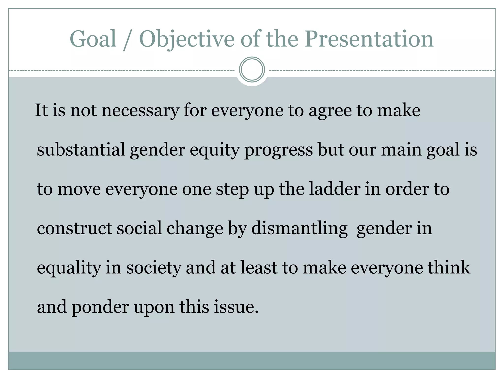 Gender Equity | PPTX