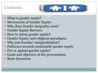 Gender Equity | PPTX