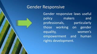 Gender Fairness Society | PPTX