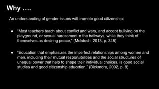 Gender in Curriculum | PDF