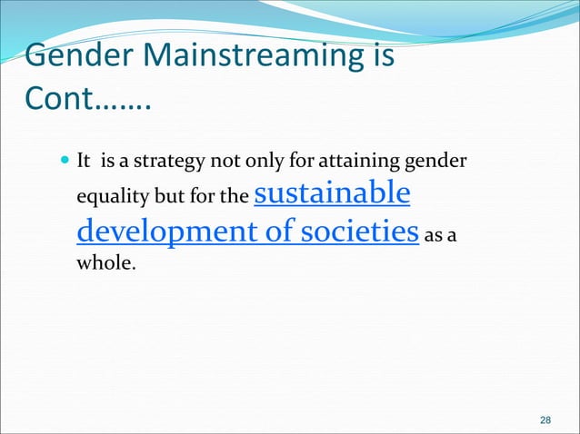 Gender_GenderMainstreaming.ppt