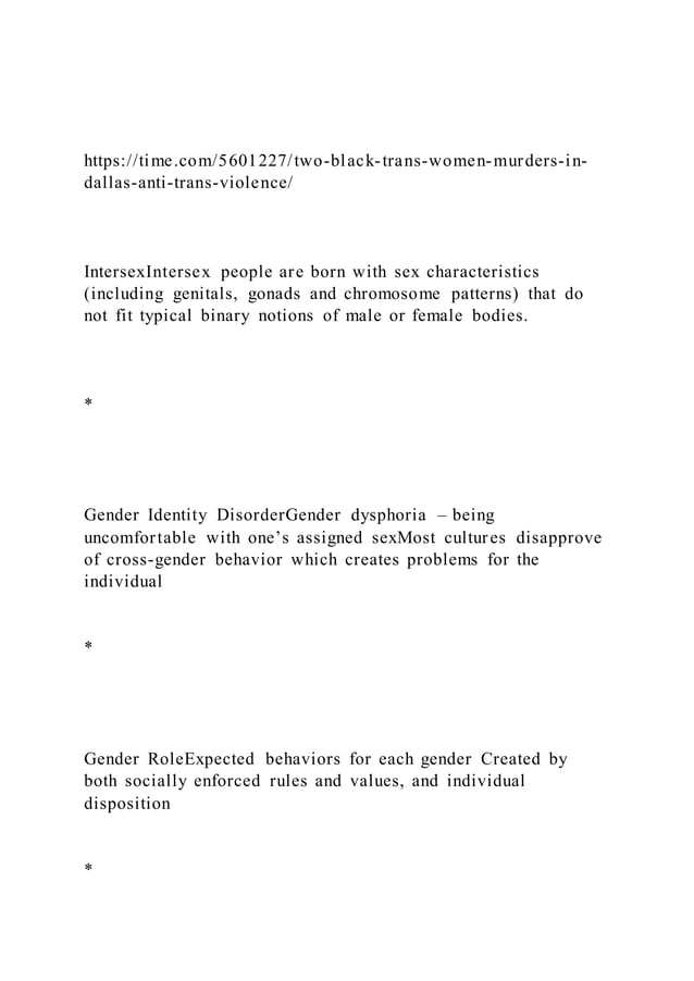 Gendergender Sexbiological Sexfemale Pdf 
