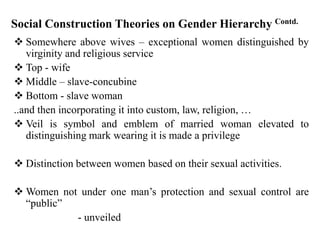 Gender Hierarchy | PPTX