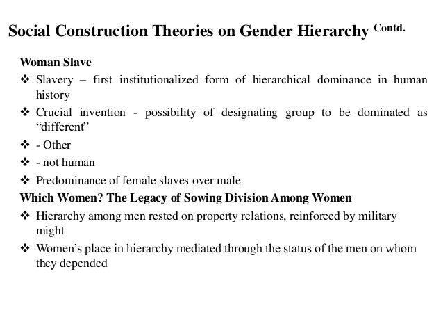 Gender Hierarchy
