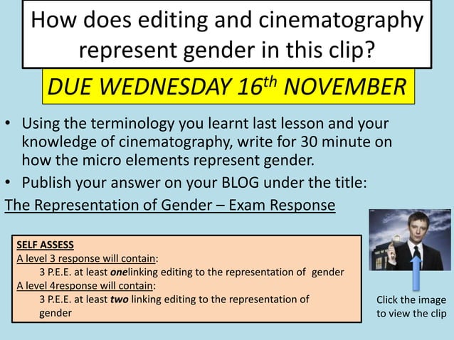 Gender hw task | PPTX