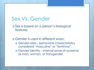 Gender identity | PPTX