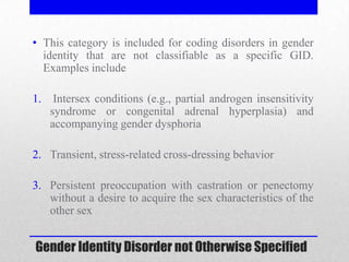 Gender identity | PPTX